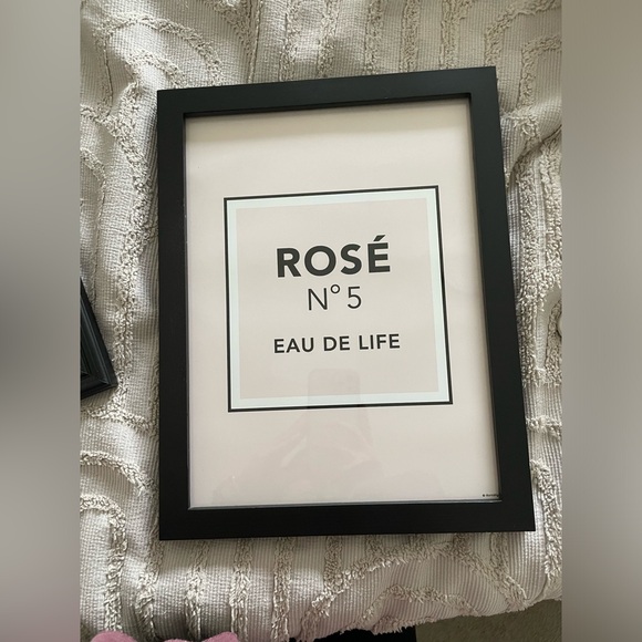 CHANEL | Wall Decor | Chanel Perfume Frame | Poshmark